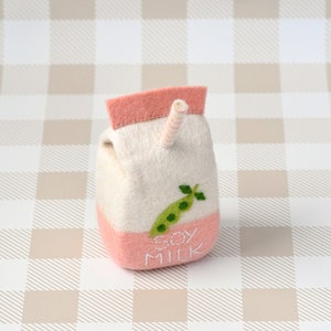 Felt Soy Milk Packet for Pretend Play, Play Kitchen and Cubby Houses ...