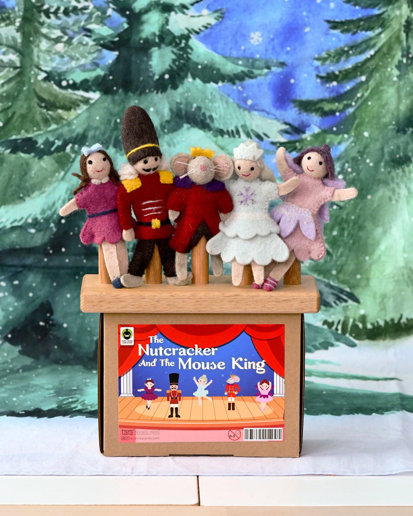 Nutcracker and the Mouse King Christmas Finger Puppet Set - Etsy