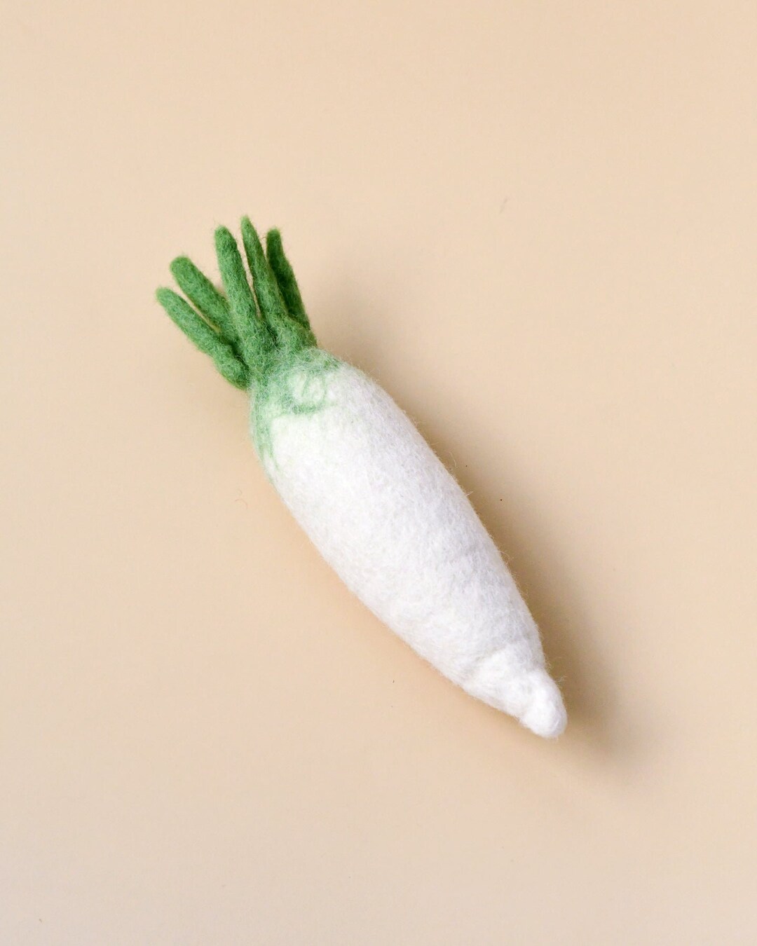 Felt Daikon Radish (white Carrot) | Felt Radish for Pretend Food Play ...