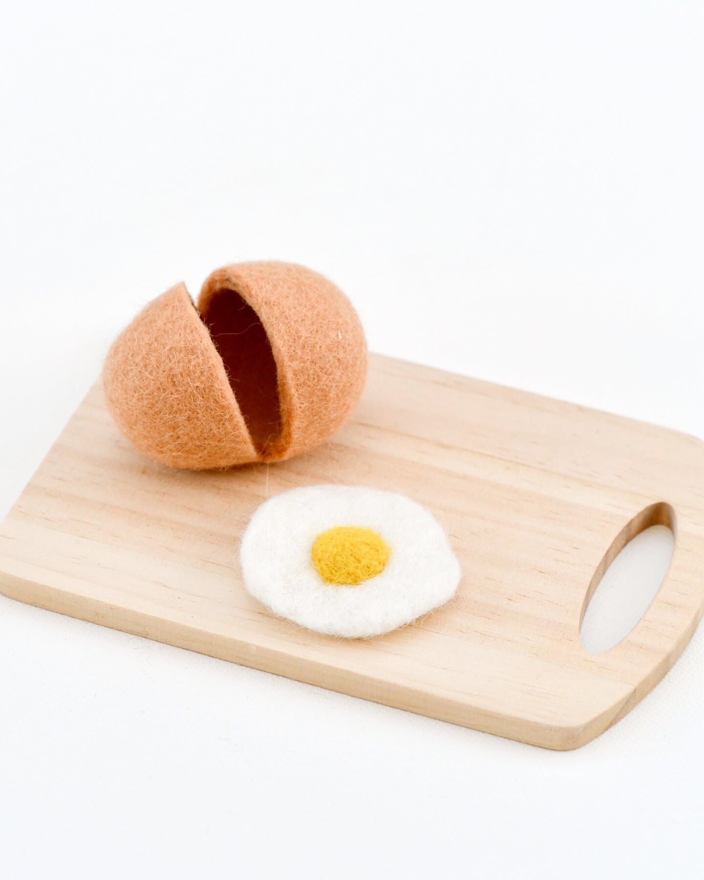 Felt Interactive Egg (2 Pieces): Felt Egg Set for Pretend Play for Play ...