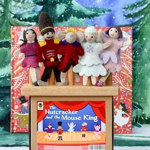 Nutcracker and the Mouse King Christmas Finger Puppet Set - Etsy
