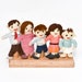 Finger Family Finger Puppets (daddy Finger, Mummy Finger, Brother ...