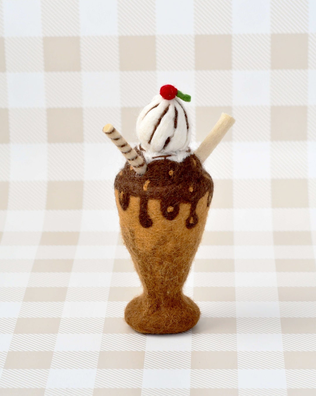 Felt Chocolate Milk Shake Play Food for Pretend Play, Play Kitchen and ...