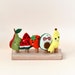 Felt Fruits Finger Puppets Set: Felt Fruit Puppets, Pear, Watermelon ...