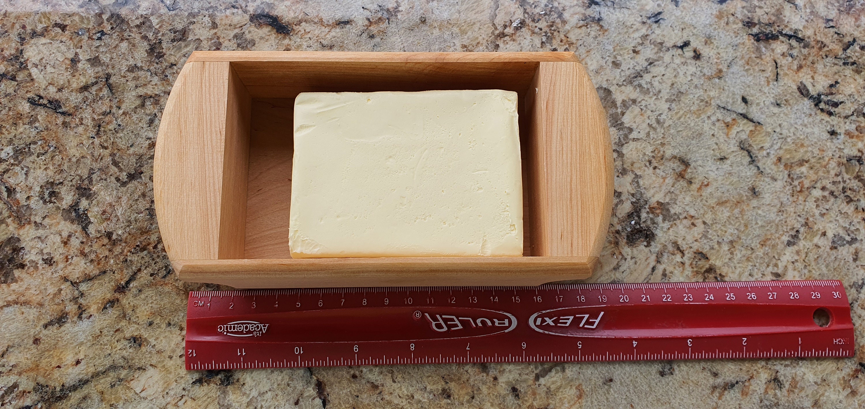 Butter Dish Box - Alder Wood, Eco-friendly Kitchen Accessory - Etsy