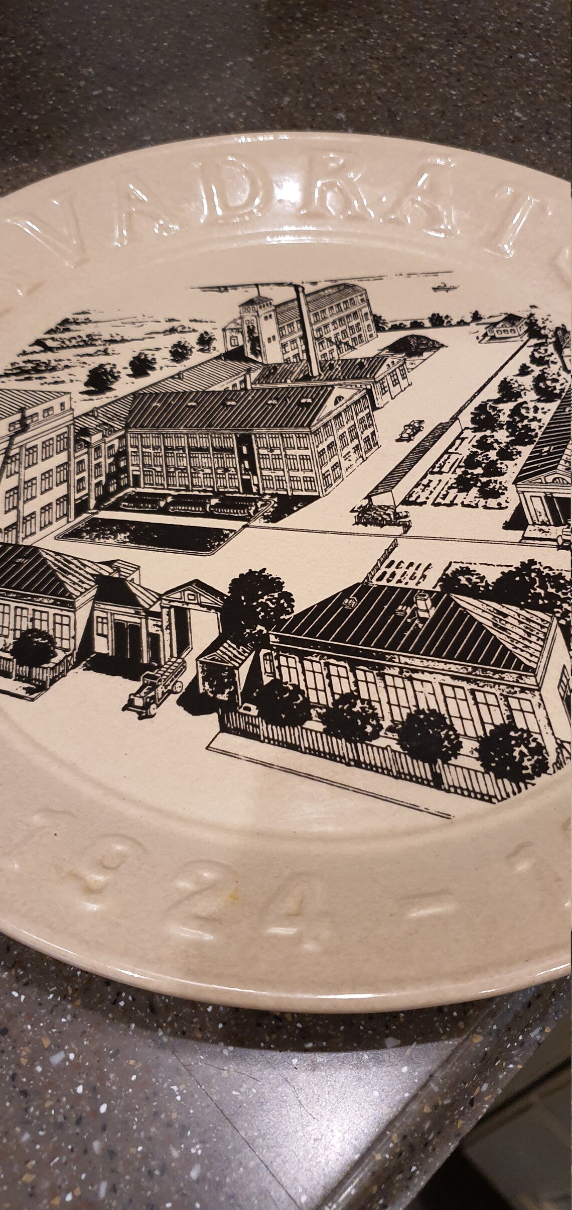 Retro Plate Kuznetsov Ceramic Vitage Old Fashion - Etsy