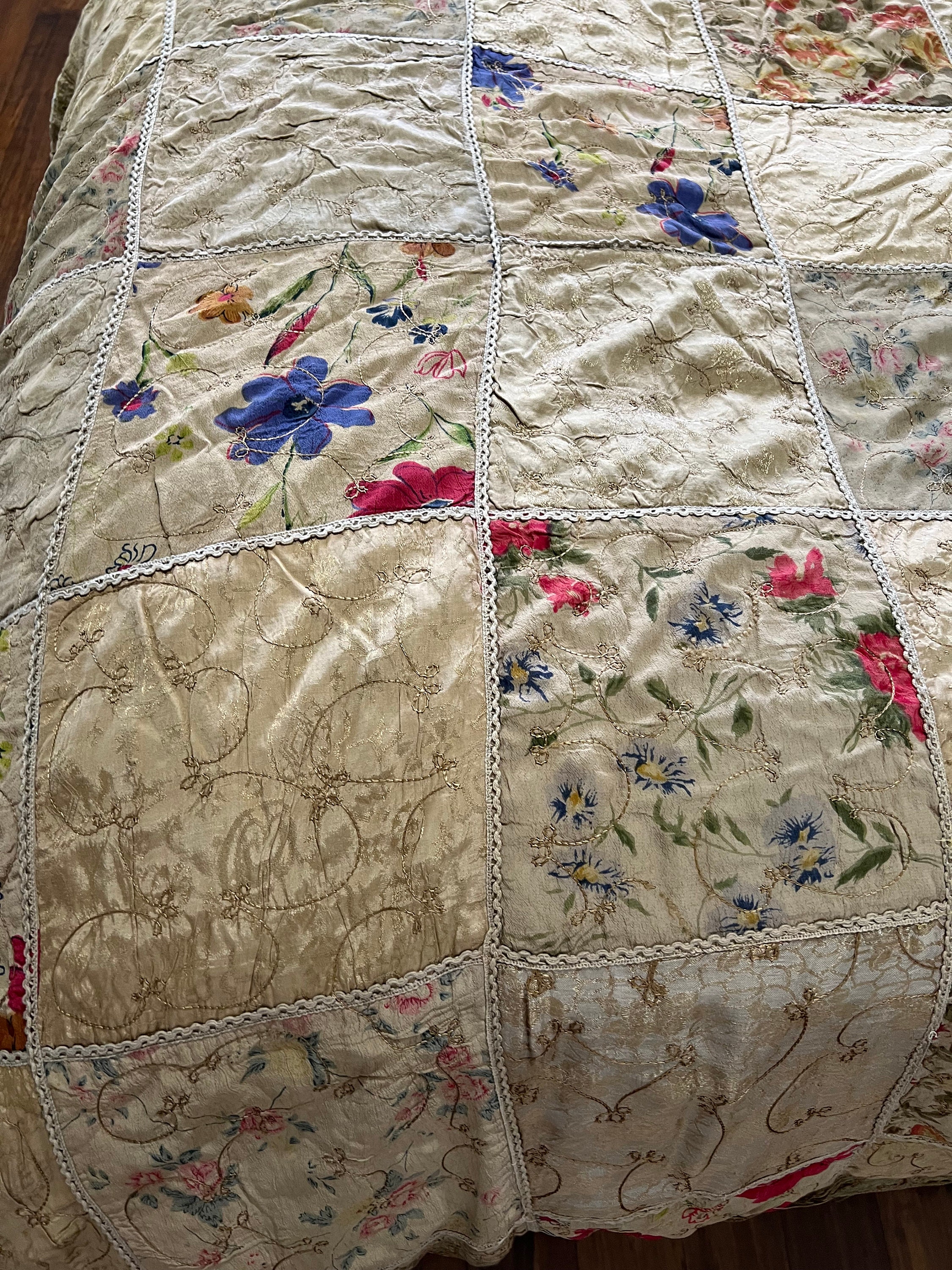 Vintage Bedding Vintage Throw Handmade Throw 50 Throw Retro Blanket ...