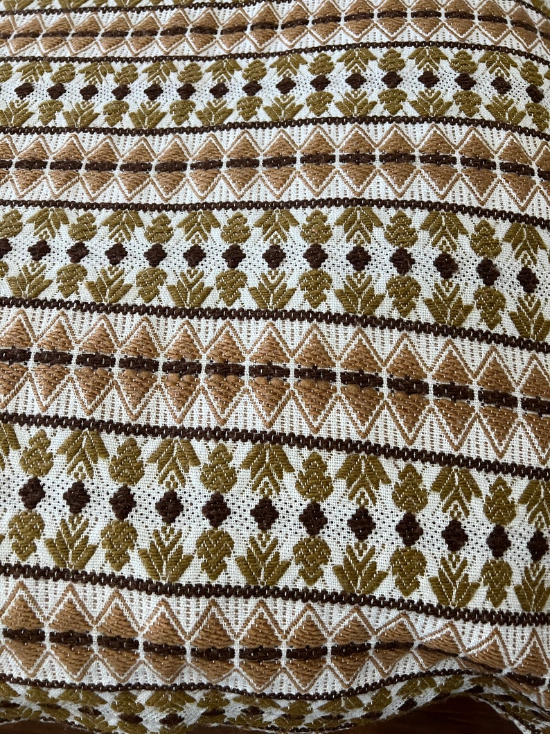 Vintage Blanket Handmade Woven Blanket Wool Blanket Double Sided ...