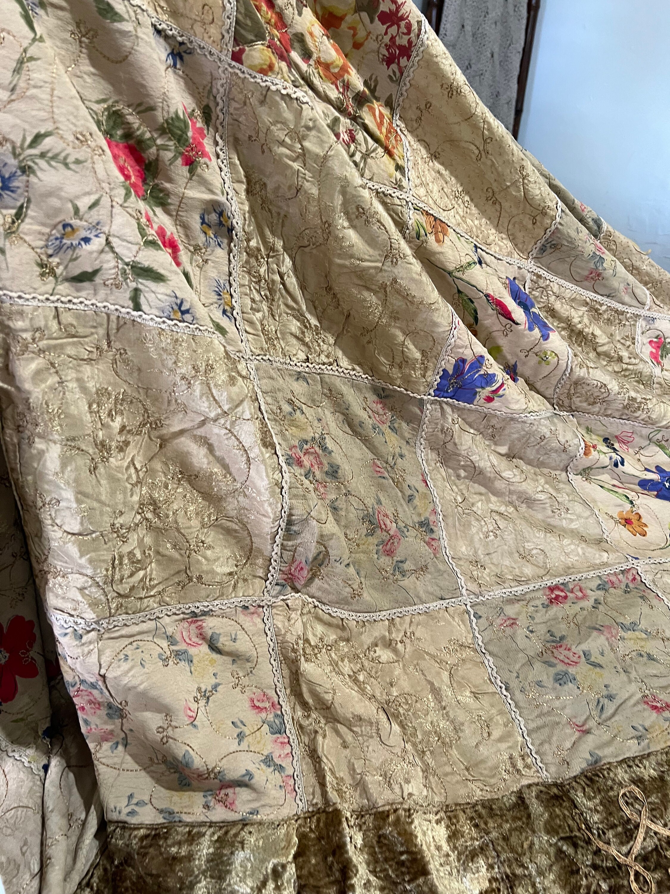 Vintage Bedding Vintage Throw Handmade Throw 50 Throw Retro Blanket ...