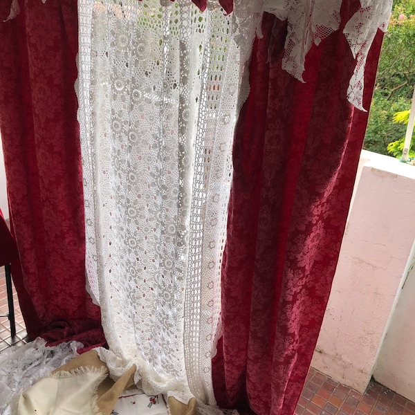 Doily Curtains - Etsy