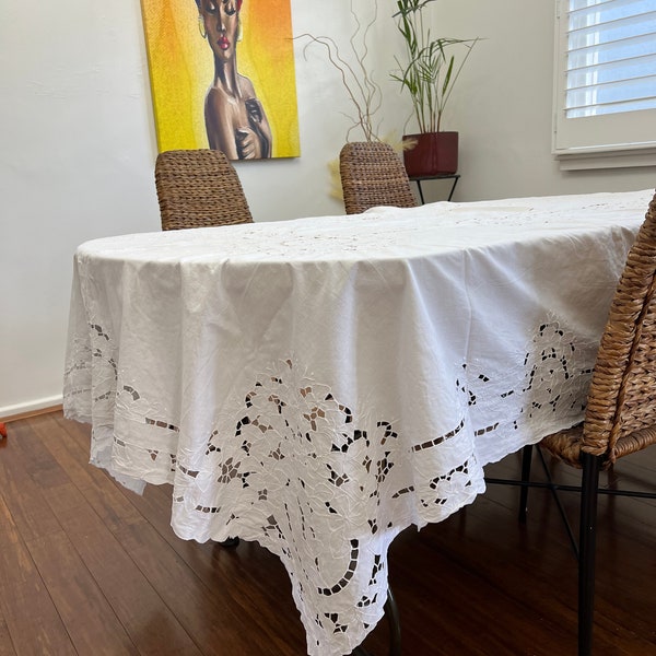 Vintage Tablecloths - Etsy