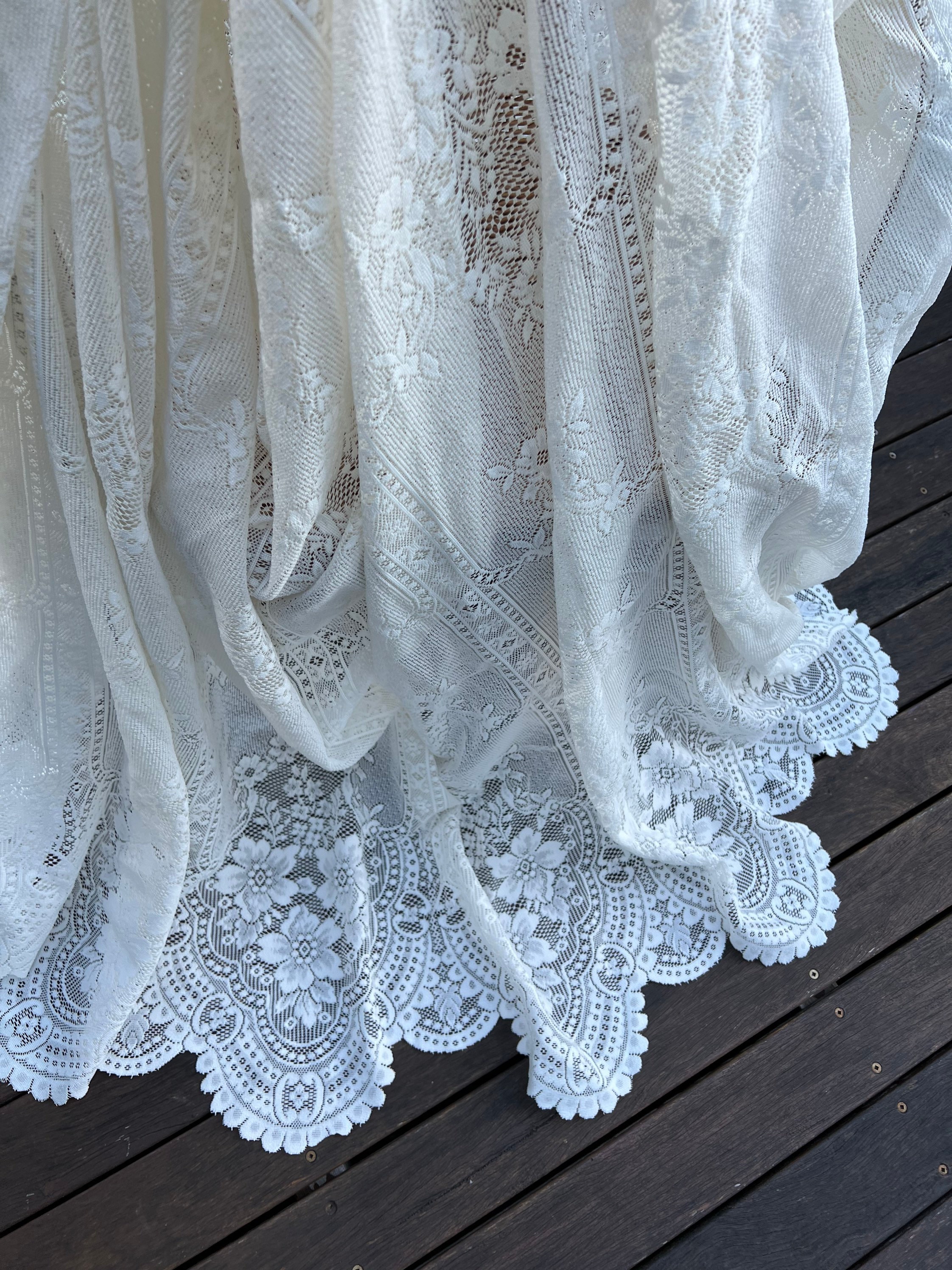 Vintage Curtain Shabby Chic Curtain Retro Curtain Bohemian - Etsy