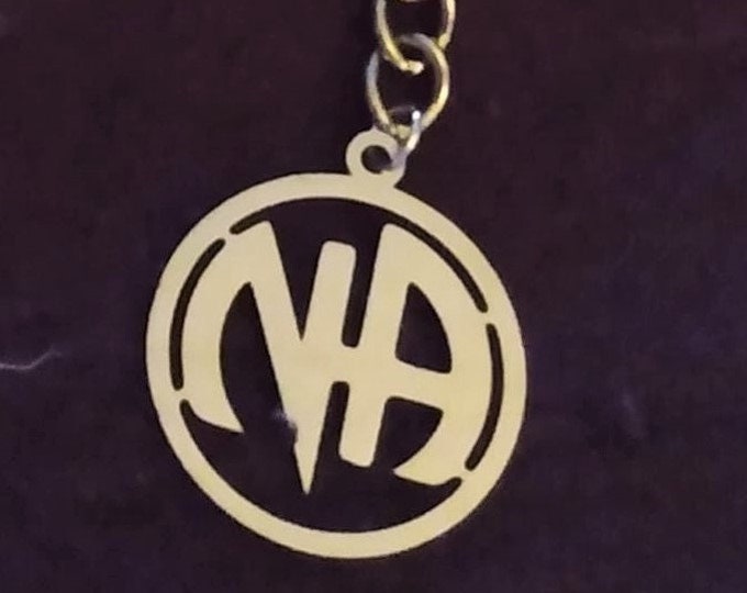 Personalized NA Birthday Token Key Tags, Narcotics Anonymous Key Ring ...