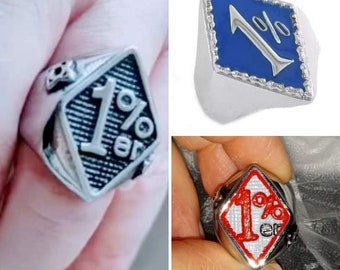 1%er Biker Rings - Etsy