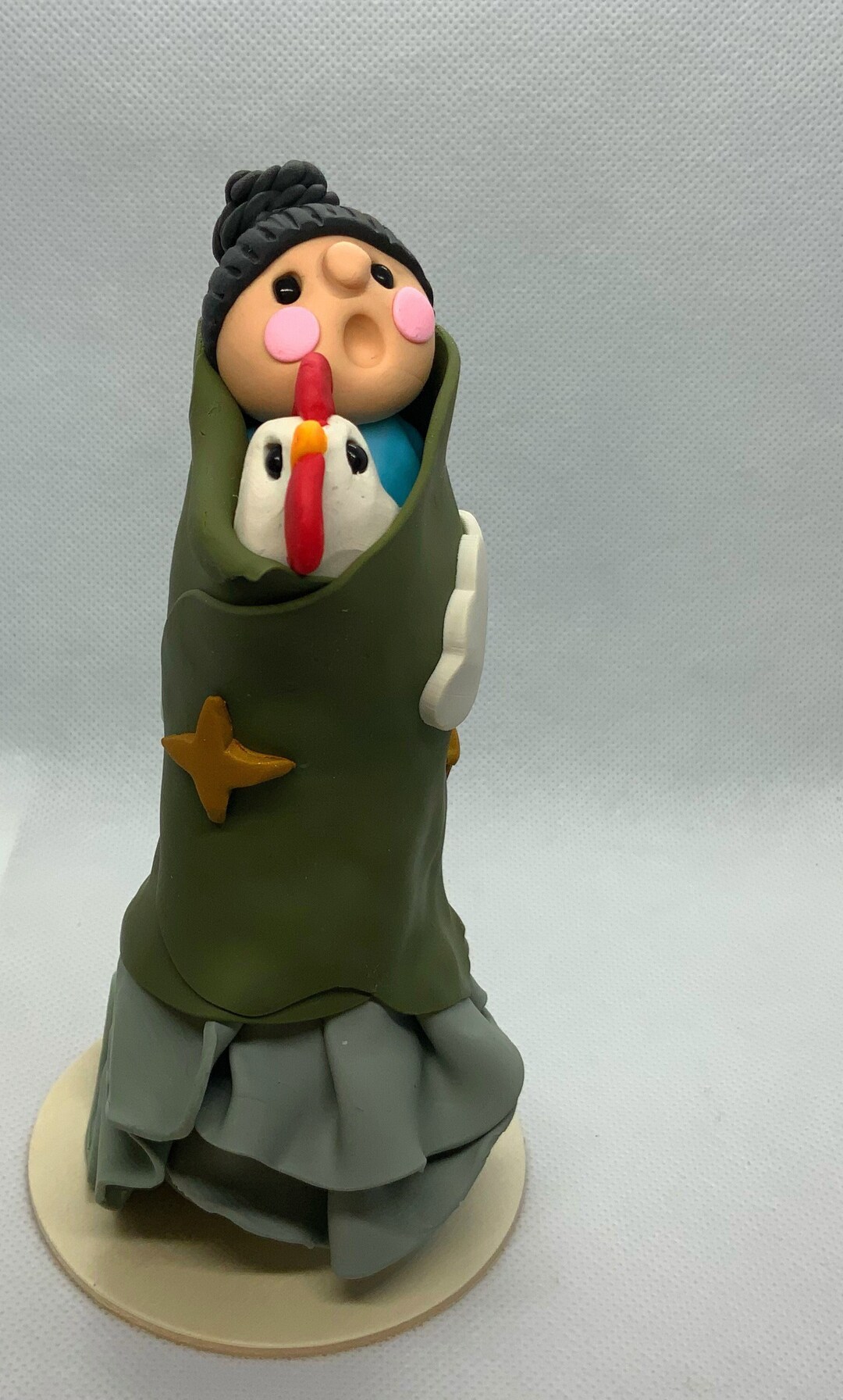 Polymer Clay Storyteller Doll - Etsy