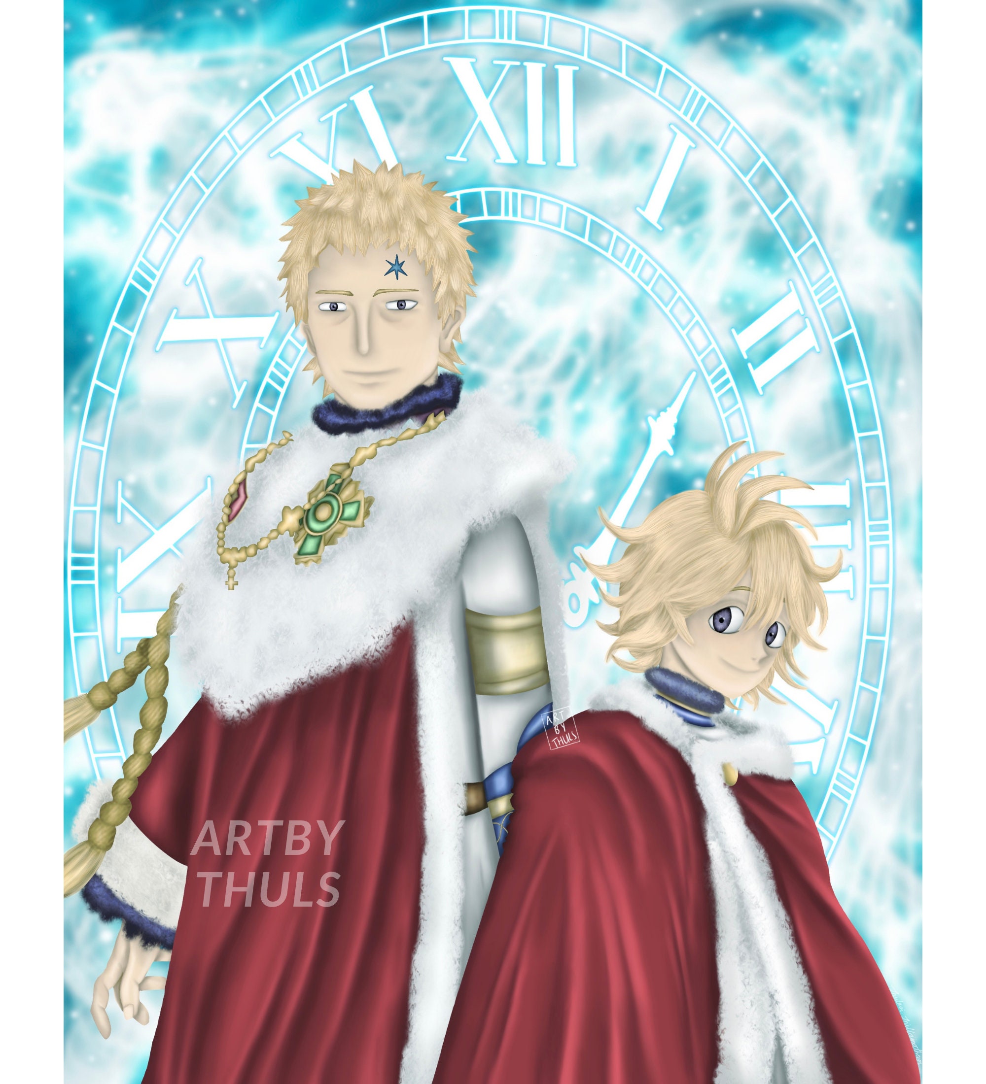 The King of Magic Users | Anime Art Print (8x10) - Etsy