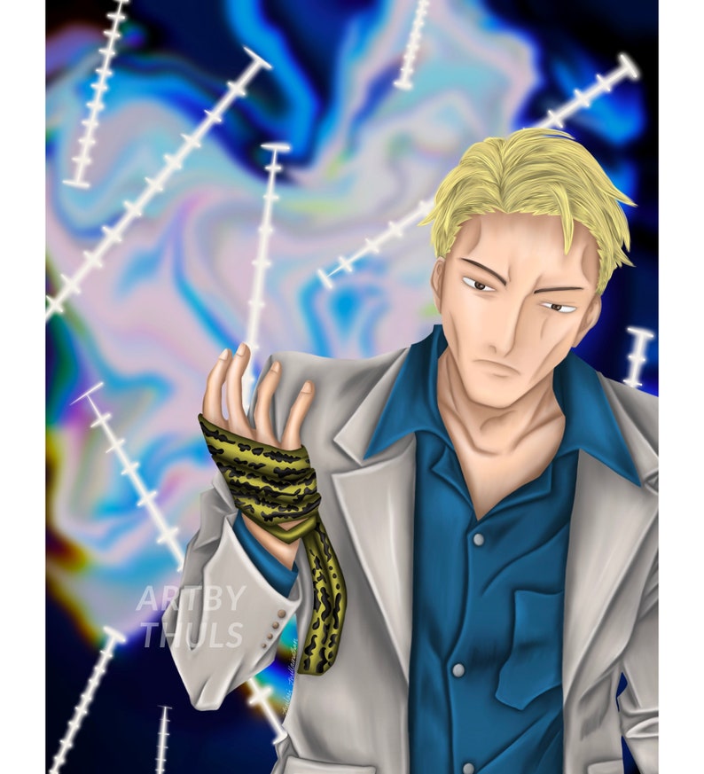 Ratio Sorcerer Anime Art Print 8x10 - Etsy