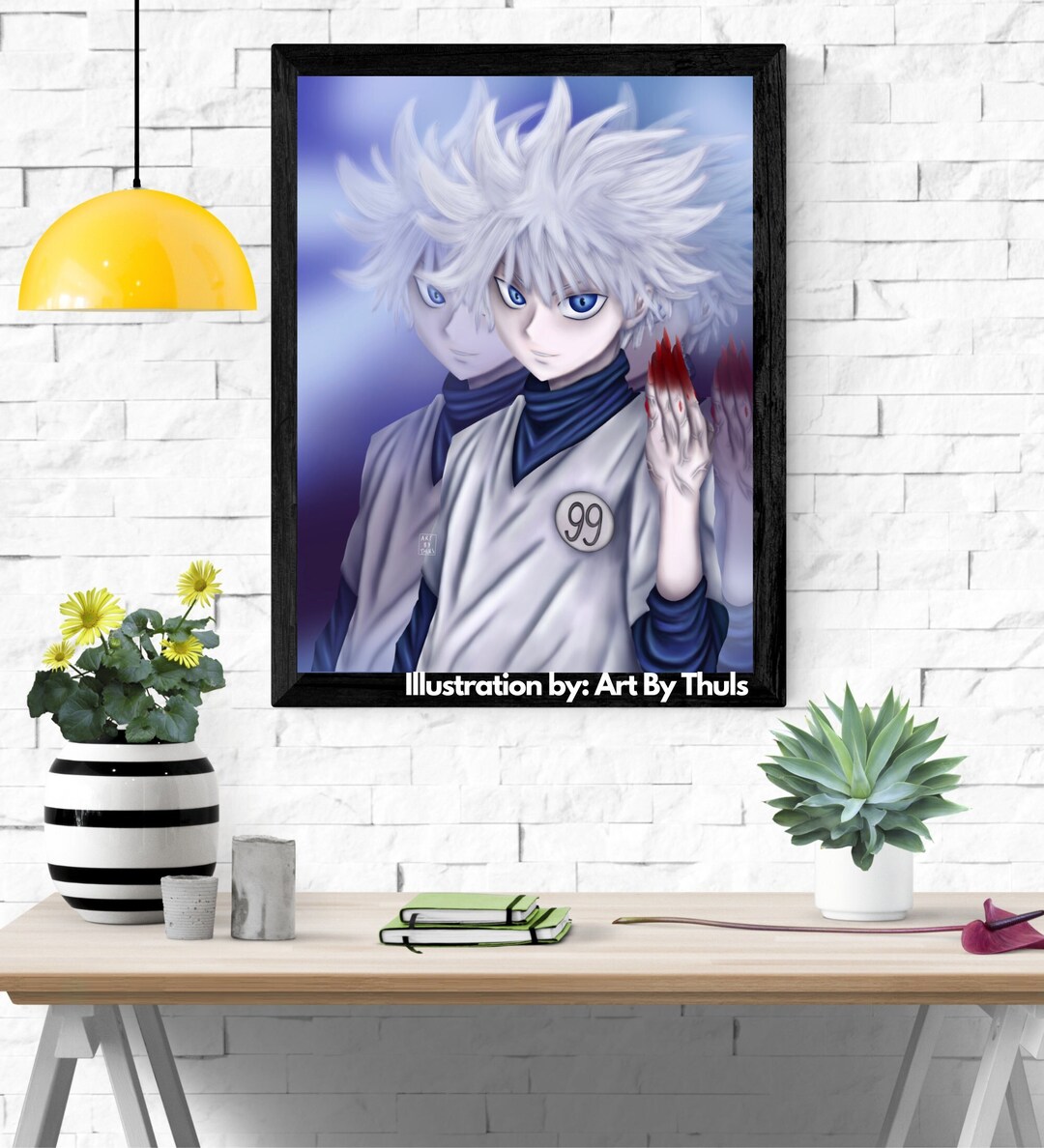 Ex-assassin & Pro Hunter | Anime Art Print (8x10) - Etsy