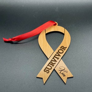 Personalized Survivor Car Decal Cancer Ribbon Car Sticker - Etsy