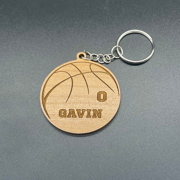 Basketball Keychain - Etsy
