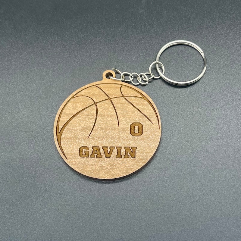 Basketball Keychain - Etsy