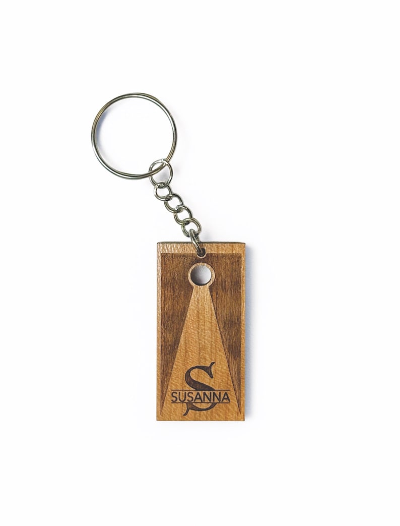 Set of 2 Personalized Cornhole Keychain Design 2 | Bag Tag, Laser ...