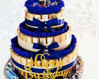 Merci Geschenk Torte Pralinentorte Geburtstag Weihnachten Jahrestag ...