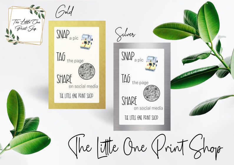QR Code Snap Tag and Share Cards. 8.5cm X 5.5cm One Side QR - Etsy UK