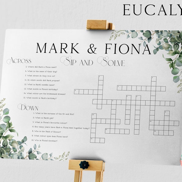 Sip and Solve - Etsy