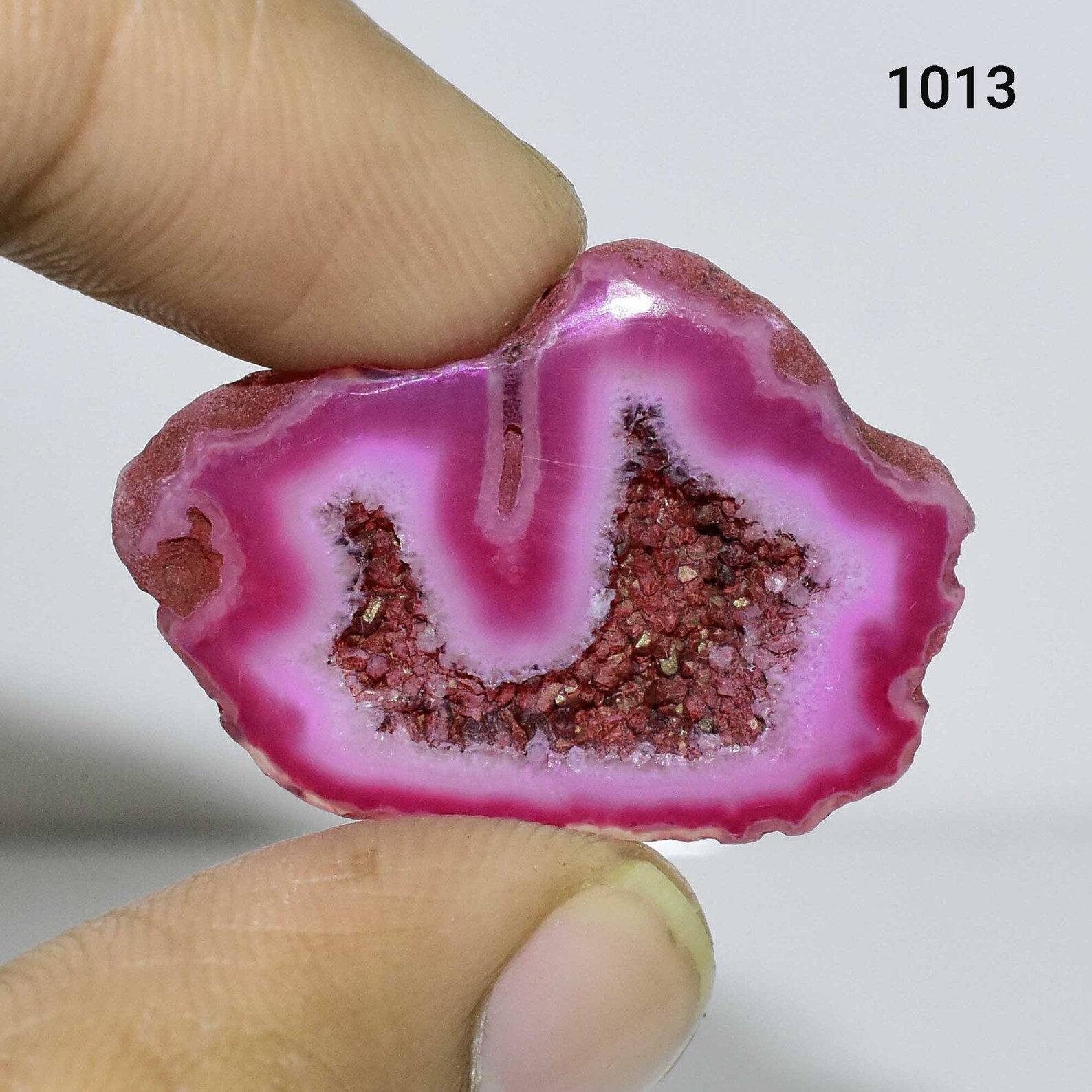 Tinted Agate Sugar Druzy Cabochon Agate Sugar Druzy Gemstone - Etsy