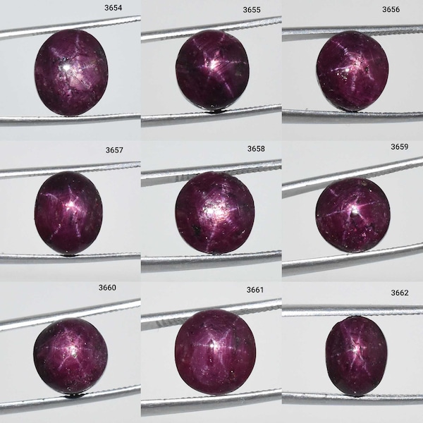 Star Ruby Cabochon - Etsy