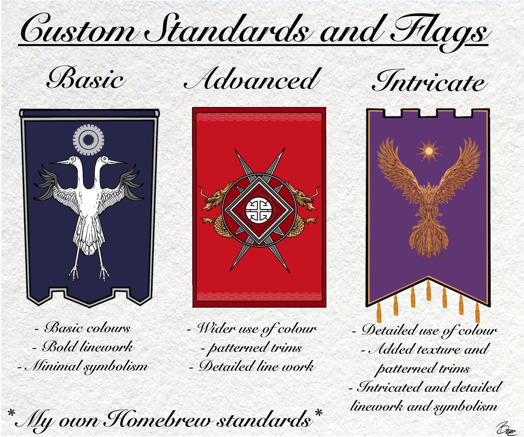 Custom Standards and Flags - Etsy