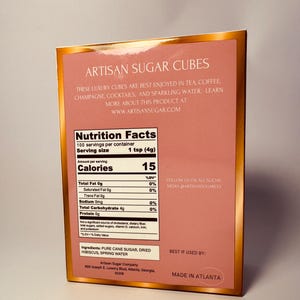 Sugar Cubes in Box - Etsy