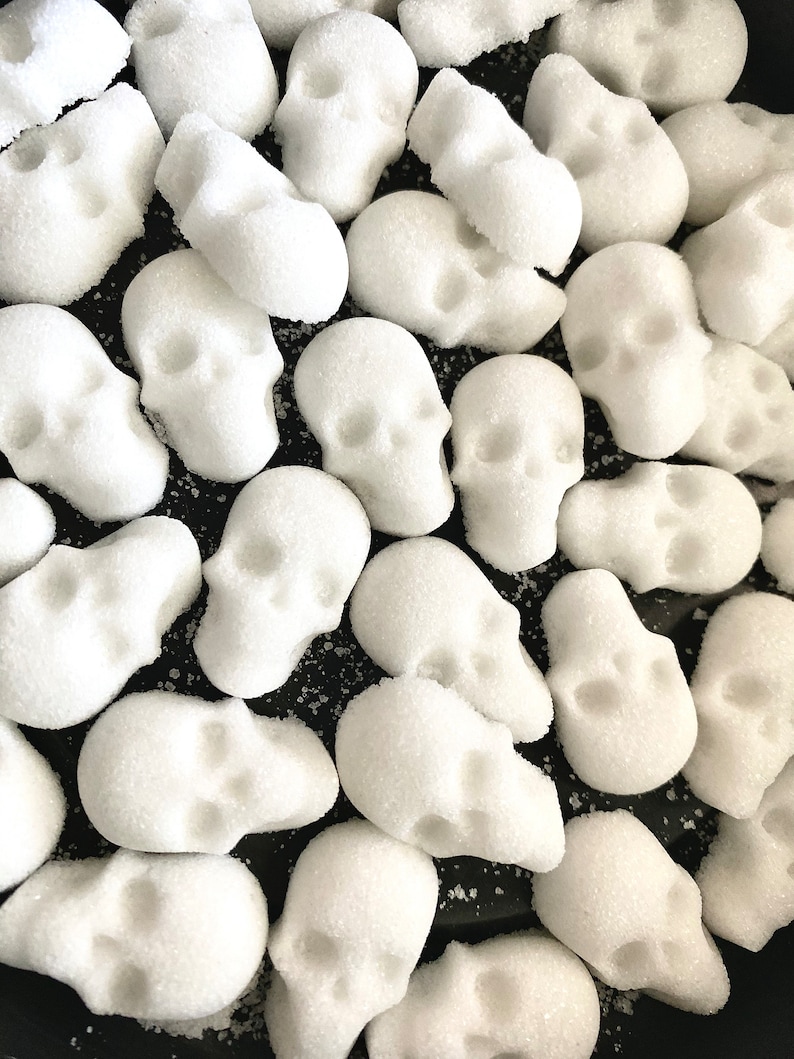Skull Head Sugar Cubes (30) - Etsy
