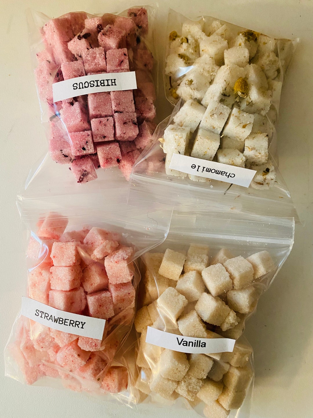 200 Mini Infused Sugar Cubes (30 Flavors) - Etsy
