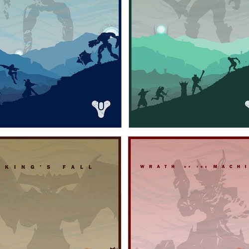 Destiny Raid Collection Destiny 1 Complete Set - Etsy