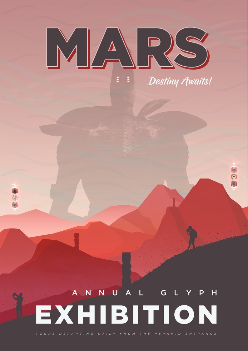 Destiny Travel Poster Collection - Etsy