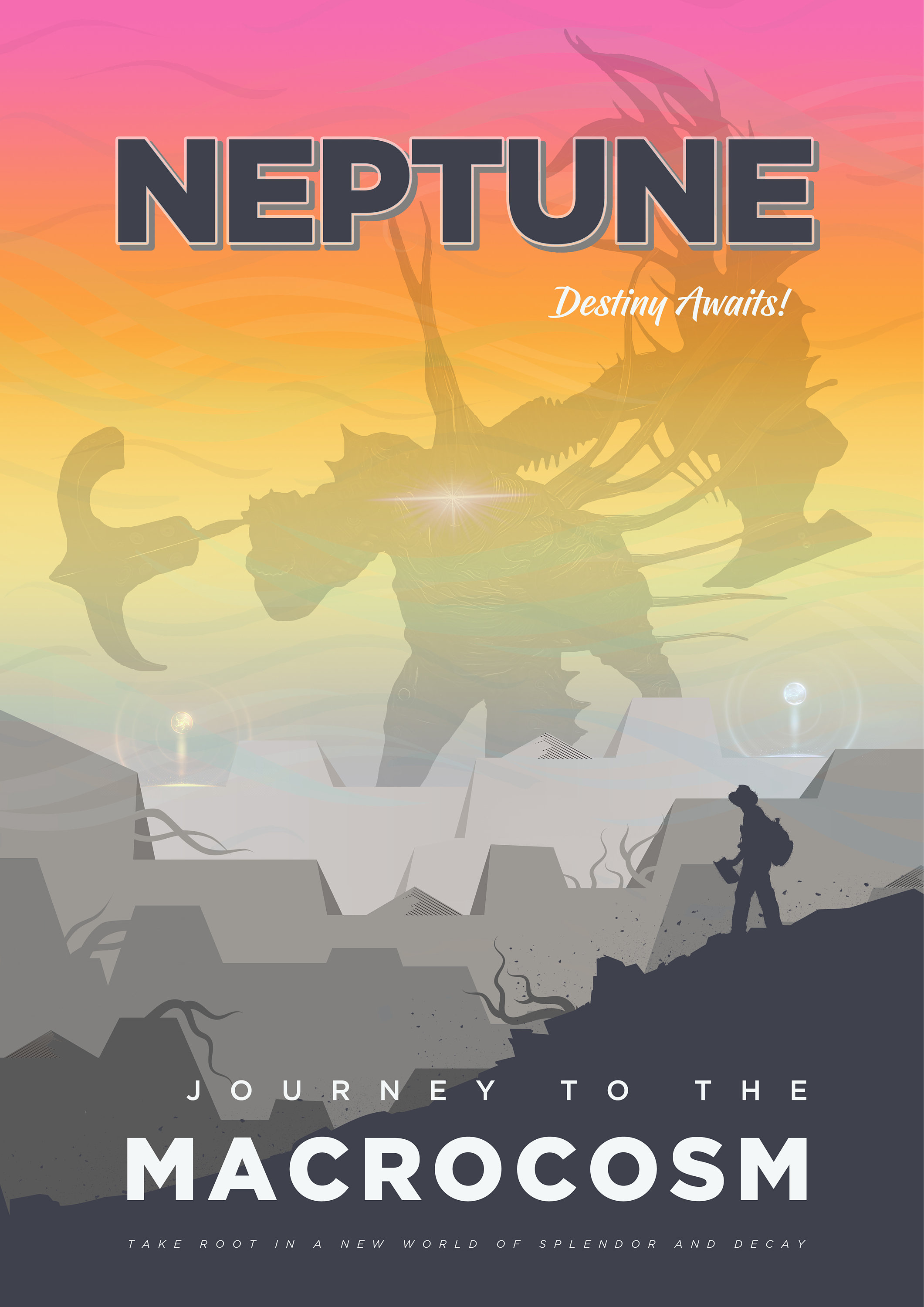 Destiny Travel Poster Collection - Etsy