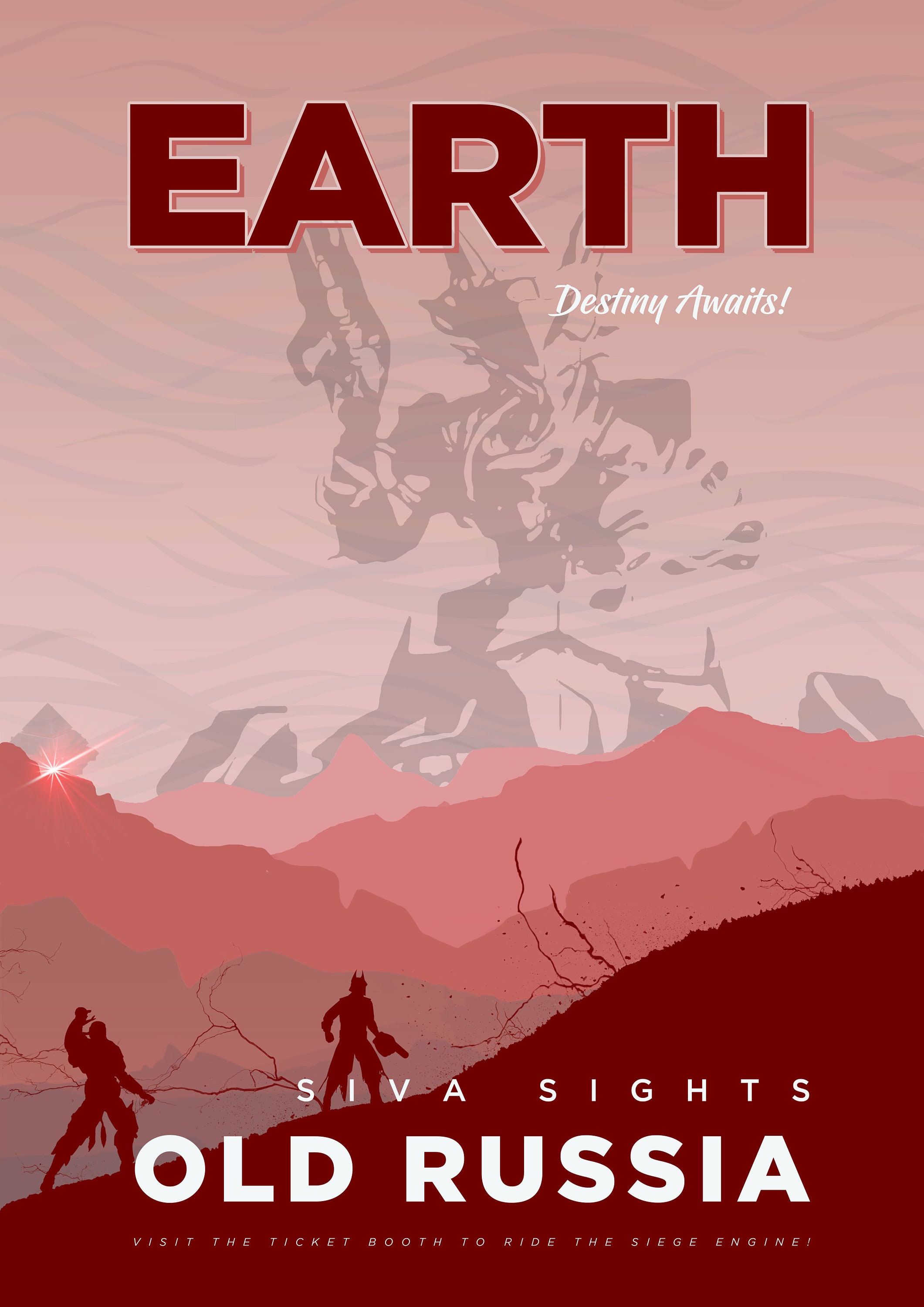 Destiny Travel Poster Collection - Etsy