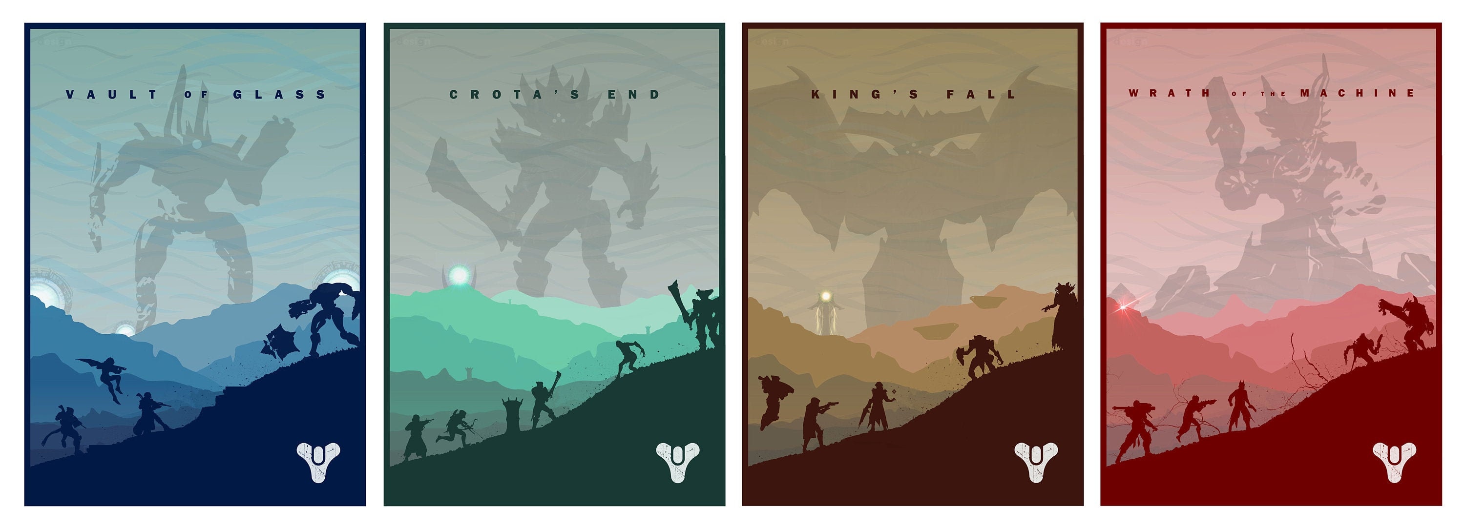 Destiny Raid Collection - Destiny 1 Complete Set - Etsy