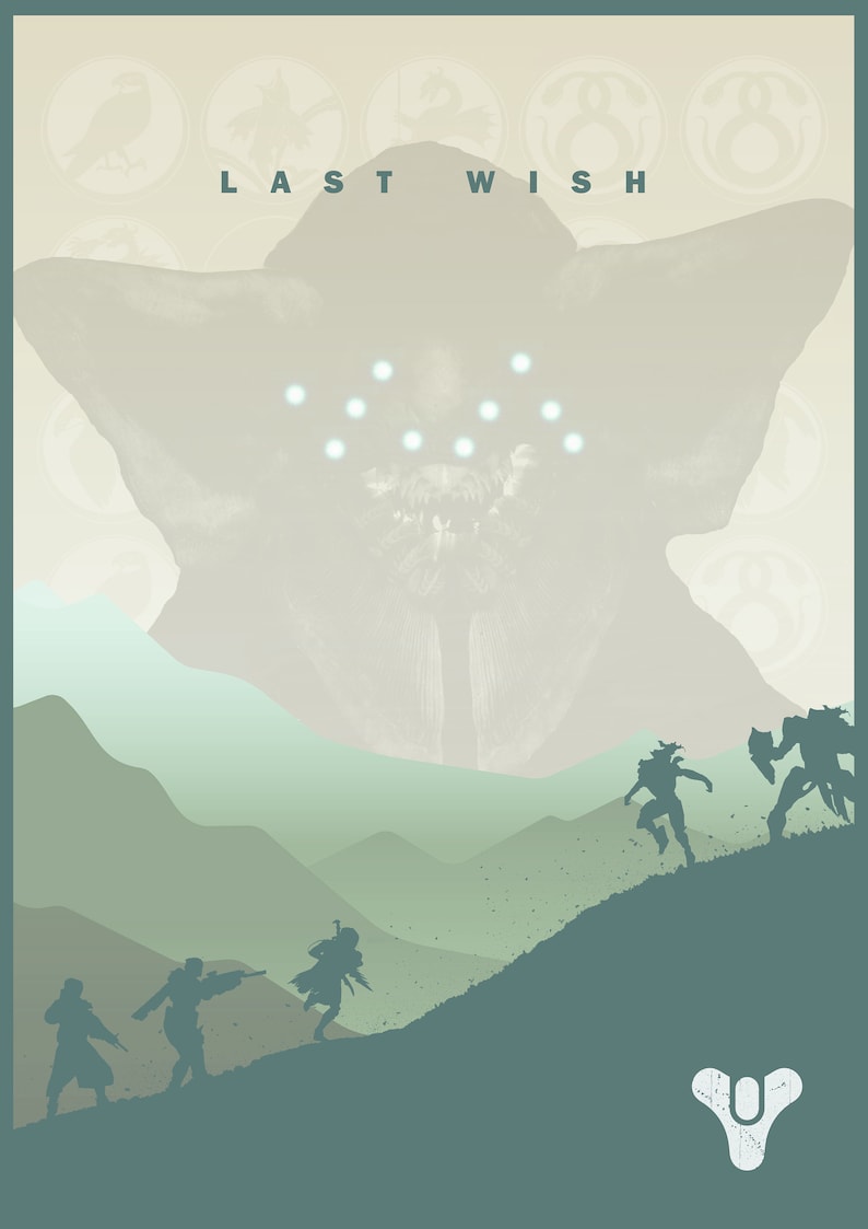 Destiny Raid Collection Destiny 1 and 2 Complete Set - Etsy