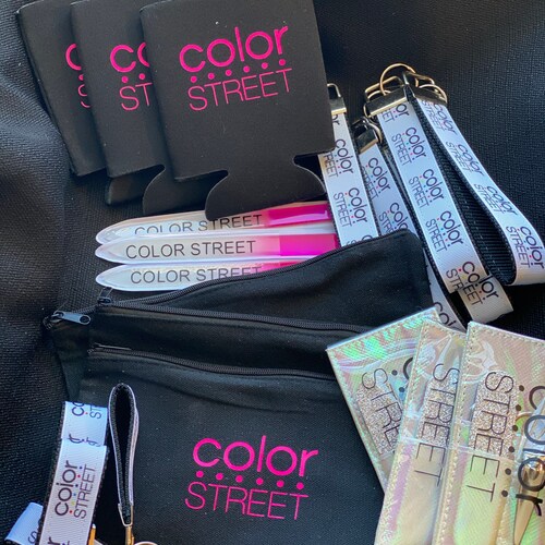 Color Street File Tab Dividers Color Street Organization | Etsy