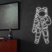 Astronaut Custom Neon Sign LED ART for Home Neon, Neon Space Gifts - Etsy