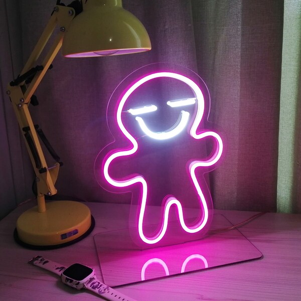 Neon Desk Sign Custom - Etsy