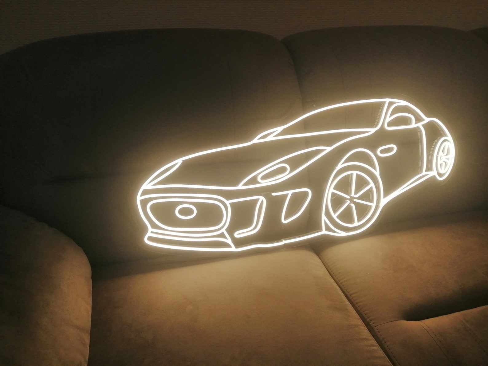 Car Neon Sign Led Neon Sign Custom Neon Signs Sport Car - Etsy