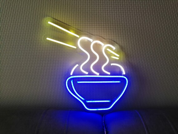 Ramen Neon Sign Ramen Neon Wall Sign Ramen Wall Decor | Etsy