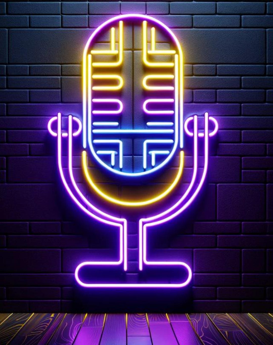 Microphone Neon Sign, Karaoke Bar Sign, Karaoke Neon Sign, Microphone ...