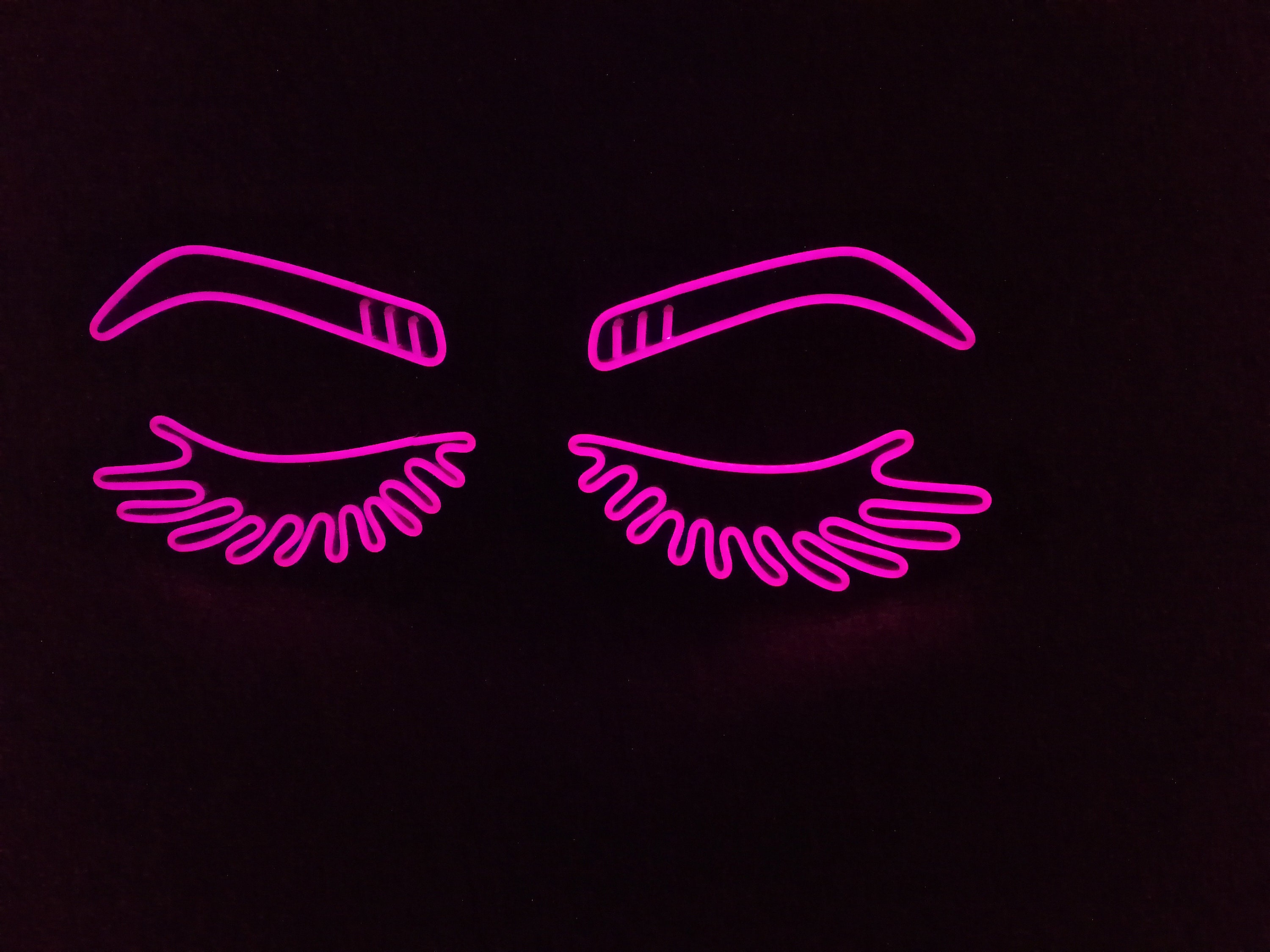 Eyelashes Led Neon Sign Beauty Salon Sign Custom Neon Sign | Etsy