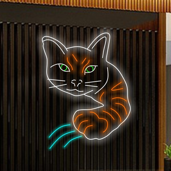 Cowboy Cat Neon Sign - Etsy