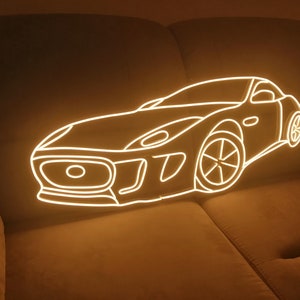Car Neon Sign, Led Neon Sign, Custom Neon Signs, Sport Car Neon Sign ...